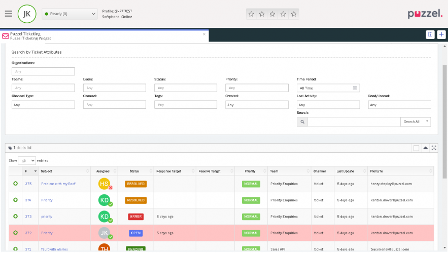 Puzzel Case Management [Ticketing] Agent Guide | Puzzel Help Centre